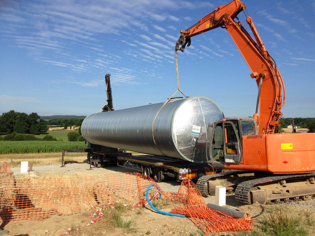 Réserve incendie enterrée sous Avis Technique - CSTUBAO