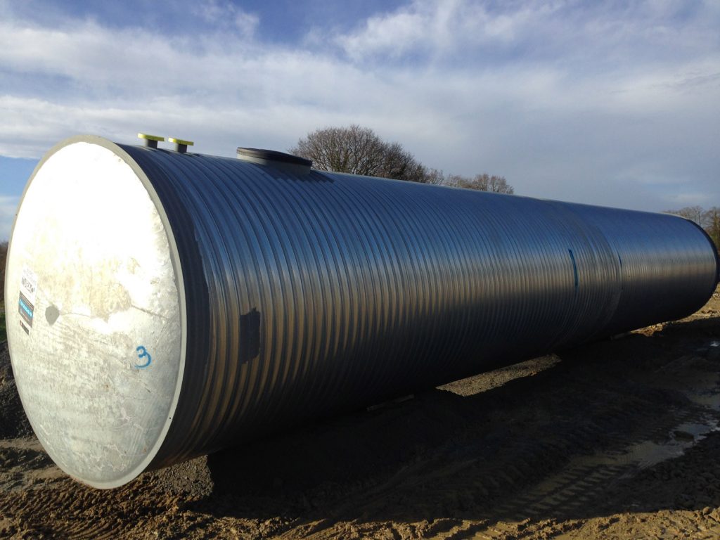 Réserve incendie enterrée sous Avis Technique - CSTB