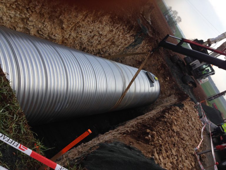 Réserve incendie enterrée sous Avis Technique - CSTB