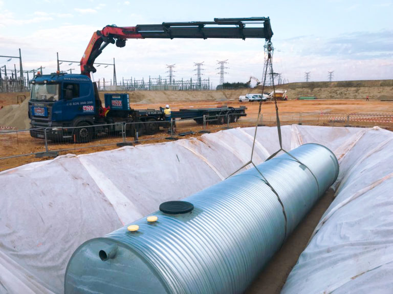 Réserve incendie enterrée sous Avis Technique - CSTUBAO