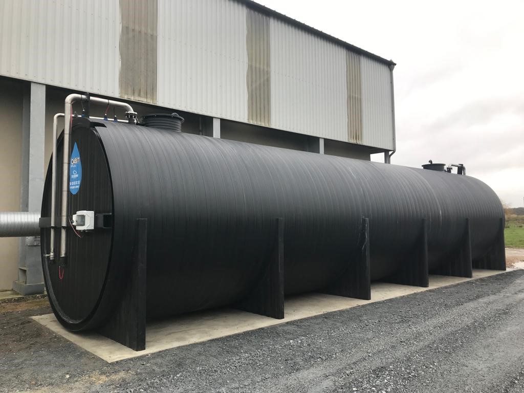 Cuve de stockage d'engrais liquide en PEHD WEHOLITE - Tubao